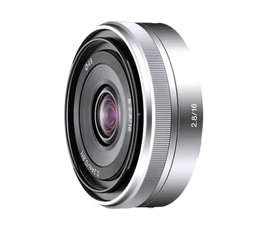 Sony SEL16F28 E 16mm F2.8 Wide-Angle Camera Lens in BD